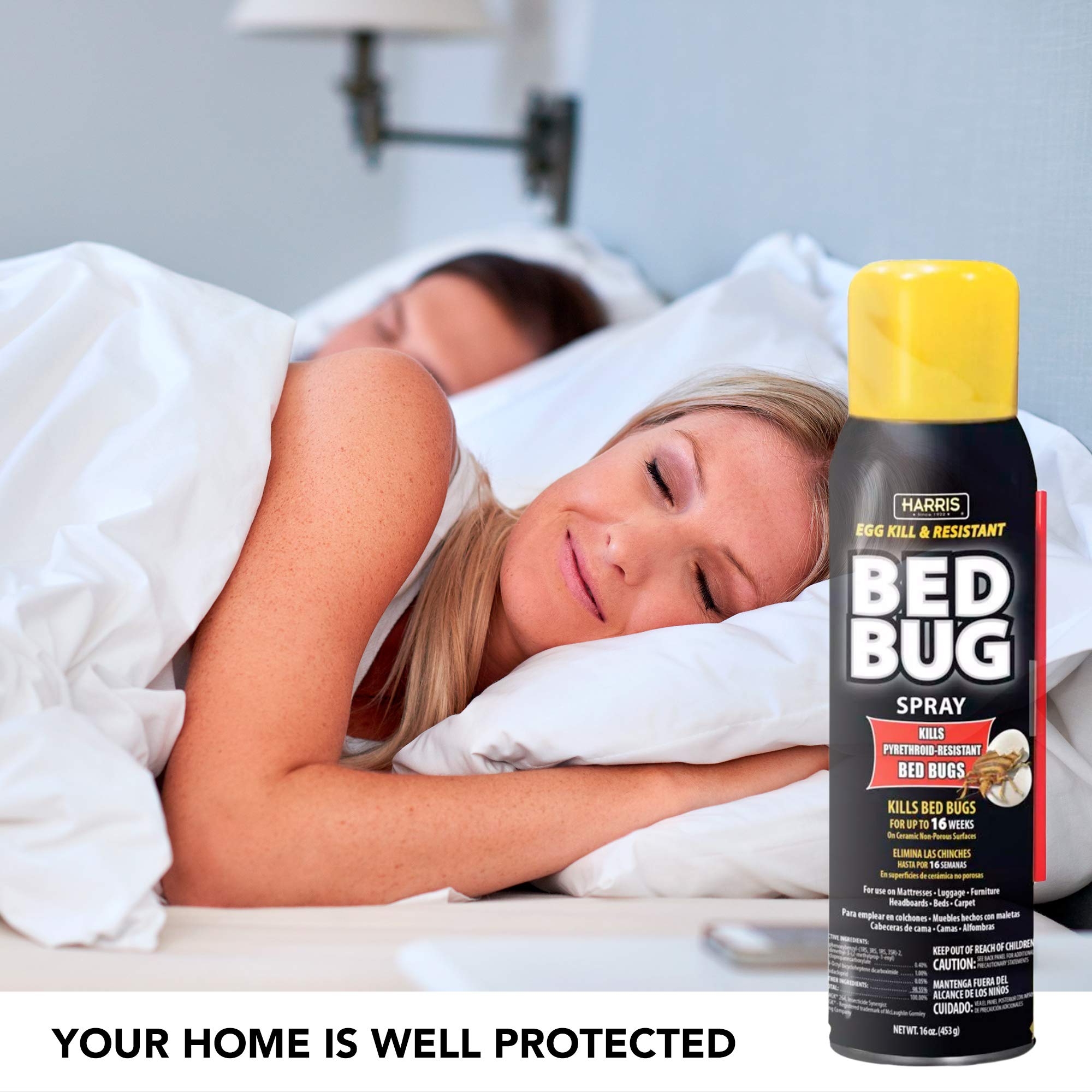 Harris Toughest Bed Bug Killer, 16oz Aerosol Spray