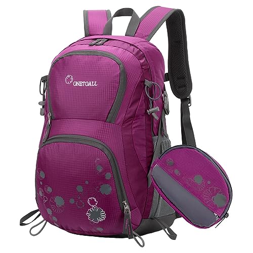 ONETOALL Cycling Backpack, Waterproof Bike Backpacks, 20L Small Hiking Travel Backpack Lightweight Daypacks for Men Women