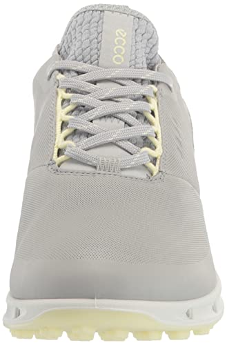 ECCO Women's Cool Pro Gore-TEX Waterproof Golf Shoe, Concrete/Wild Dove, 10-10.5