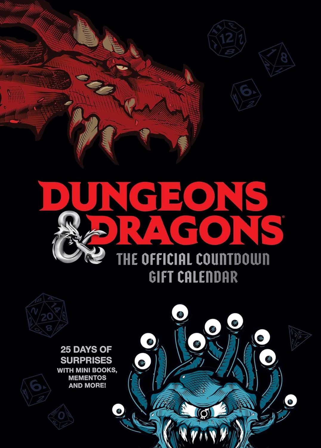 Dungeons and Dragons Advent Calendar Countdown to Christmas - 25 Day Dungeons and Dragons Advent Calendar 2023 Bundle with Pencils, Ornaments, Trinkets, Prizes, More | Dungeons and Dragons Holiday
