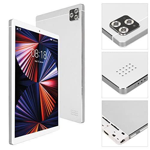 HD Tablet 10 Core CPU Large Tablet 100240V 4GB 64GB 3 Card Slots for Learning (US Plug)