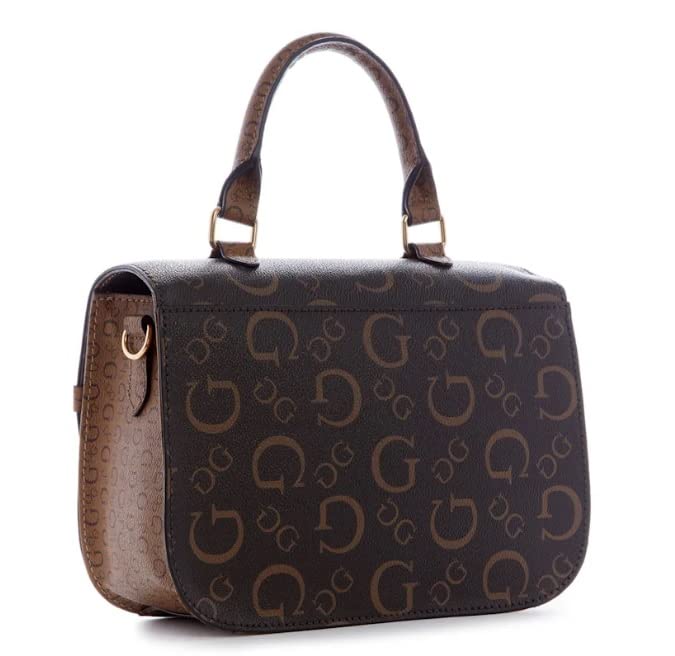 GUESS Factory Women's Keston Logo Top Handle Crosbody Handbags