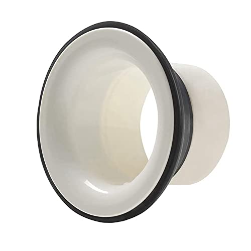 Geroosaty Drum Enhancer ABS Rubber Drum Kick Enhancer with Black Port Hole Protector,Mic Hole Drum Head,Black