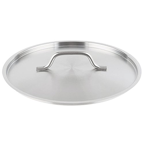 Royal Industries Classic Stock Pot with Cover, 12 qt, 11" x 7" HT, Stainless Steel, Commercial Grade - NSF Certified