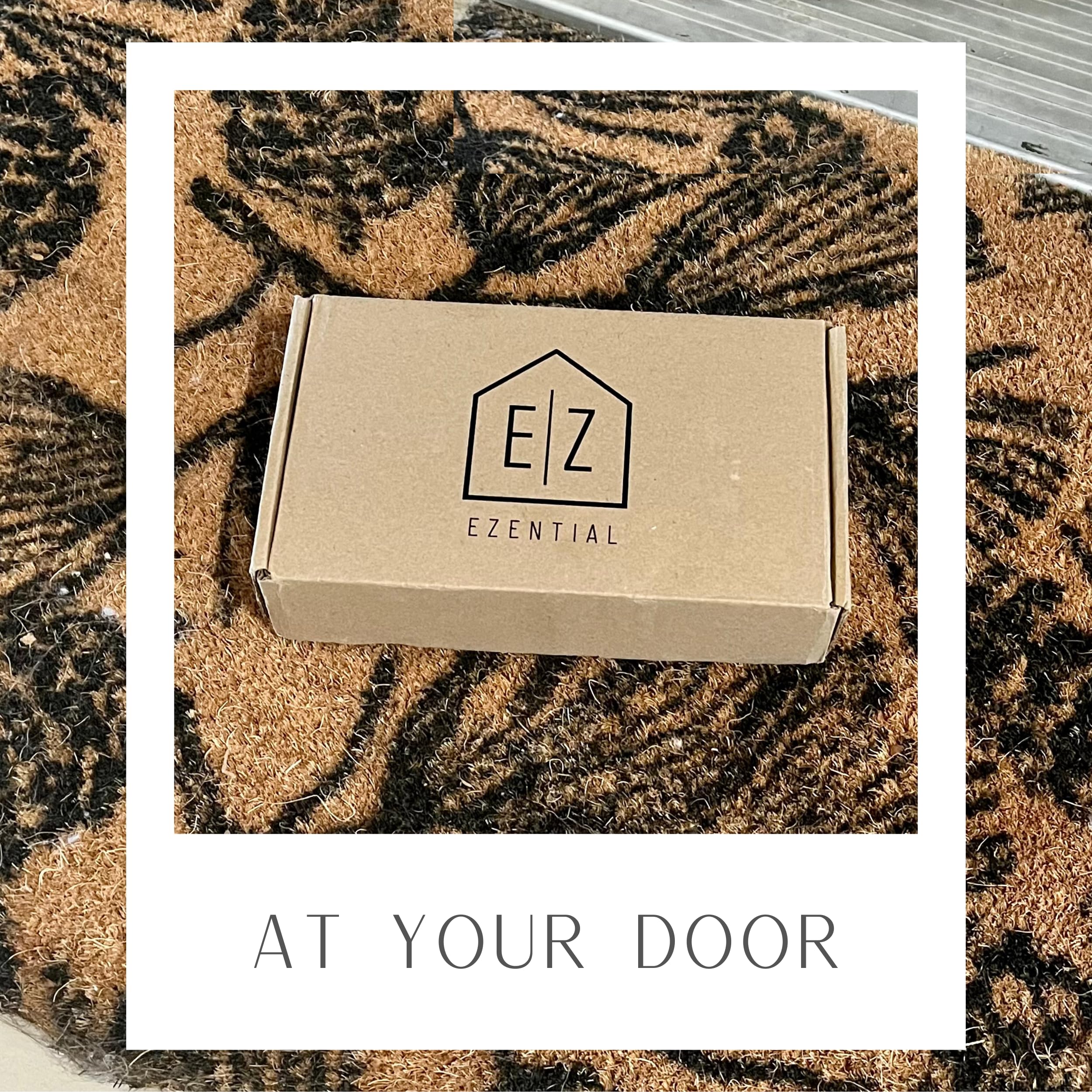 EZENTIAL Key Holder Wall Mount, Self Adhesive Key Hooks, Mail Organizer and Key Rack for Wall, Small Key Hanger for Wall Decorative, Stick on Key Rack, Adhesive Entryway Key Holder