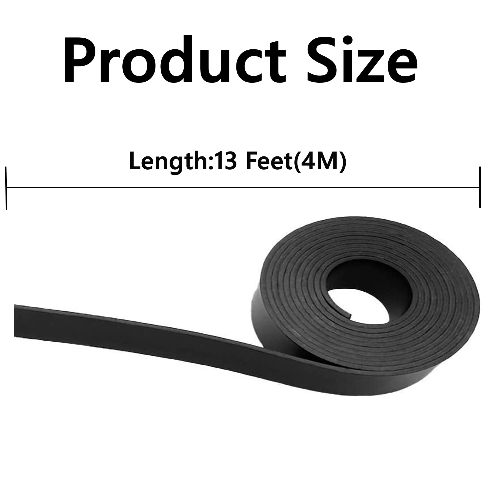 getalong Magnetic Boundary Tape,Boundary Magnetic Markers Compatible for Roborock,Neato,Xiaomi,Shark Ion Robot Vacuums,Boundary Marker Strips,13 Feet