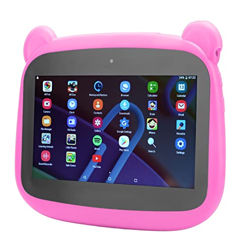 Kids Tablet, Octa Core HD Tablet 5000mAh US Plug 100240V for Game US Plug