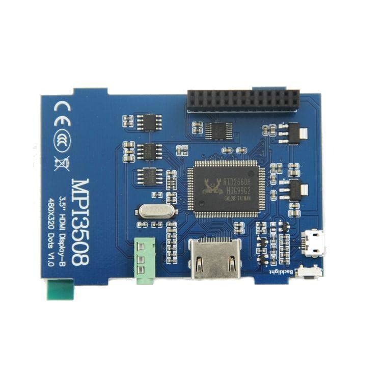 MPI3508 3.5 inch USB Touchs Screen Real HD 1920x1080 LCD Display for Raspberry Pi 3/2/B+/B/A+