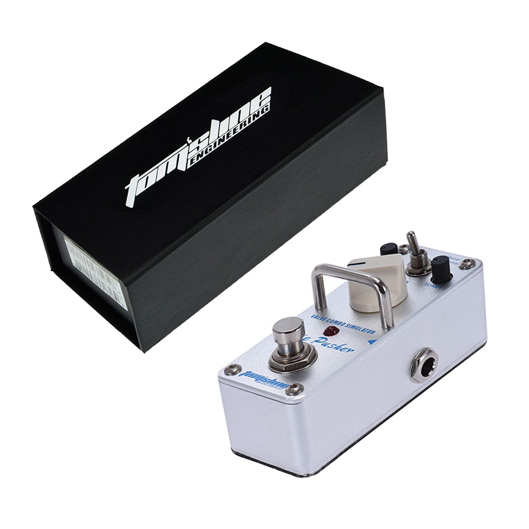 Guitar Distortion Pedal Tube Pusher ATP-3 Tube-driven Amp Valve Combo Simulator True Bypass 2 Mode Electric Guitar Single Effector