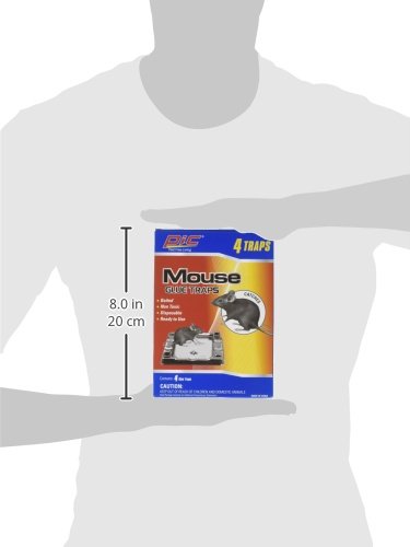 Pic GT4 Glue Mouse Tray, 4-Pack