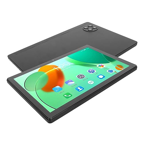fannay Tablet PC, 100‑240V 5.0 10.1 Inch Tablet 7000mAh 2 in 1 Dual Speakers 8GB 256GB for Android 12.0 for Travel (US Plug)