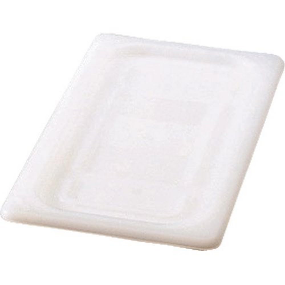 Rubbermaid Commercial Products Cold Food Soft Seal Lid, 1/6 Size, White (FG143P00WHT)