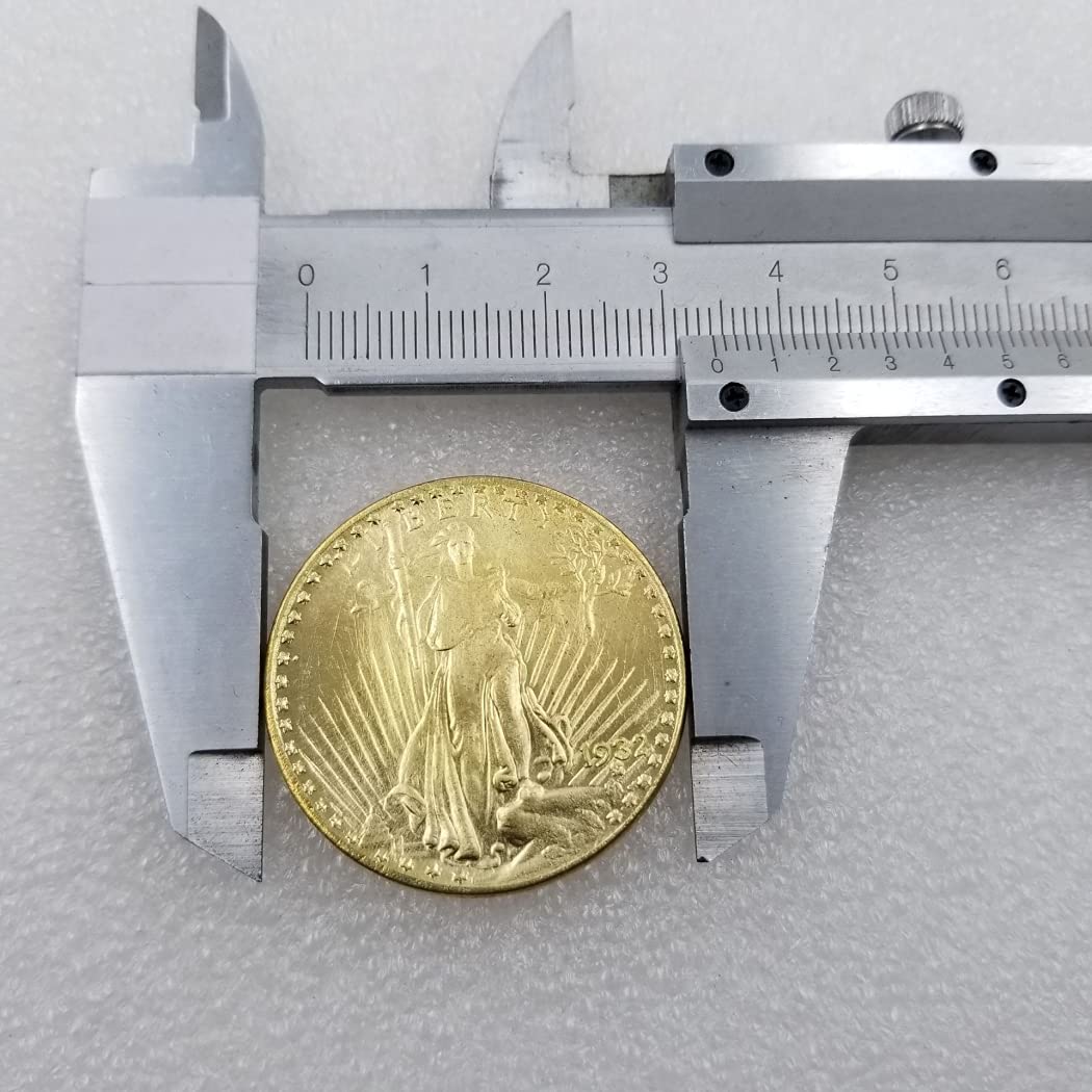 Kocreat Copy 1932 Double Eagle Liberty Gold Coin Twenty Dollars-USA Souvenir Coin Lucky Coin Morgan Dollar Replica Collection