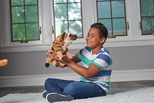 Wild Republic Hyena Stuffed Animal, Plush Toy, Gifts for Kids, Cuddlekins 12", Multicolor (12240)