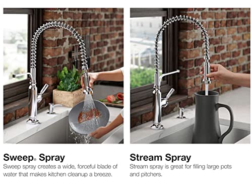 Kohler Ealing Polished Chrome High-arc Kitchen Faucet