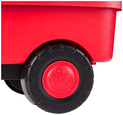 Green Toys Elmo's Wagon - CB , Red