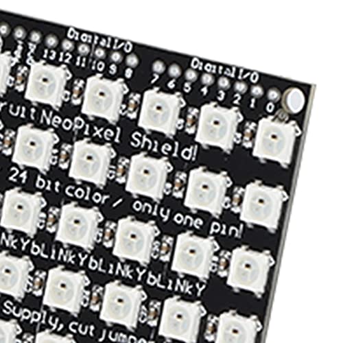 LED Color Light Development Board, High Brightness Full Color WS2812B 5050 Driver Module 5x8 40 Bits 5V for Bars for Hotel