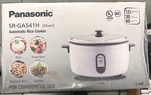 Panasonic SR-GA541H 30 cup Commercial Electric Rice Cooker and Warmer NSF