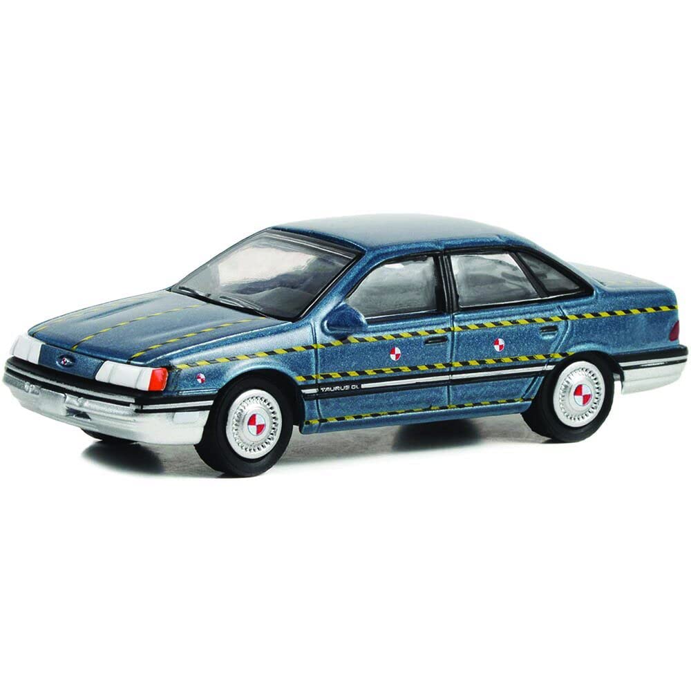 Greenlight 44980-A Hollywood Series 38 - Tommy Boy - 1986 Taurus - Zalinsky Auto Parts Crash Test Vehicle 1/64 Scale Diecast