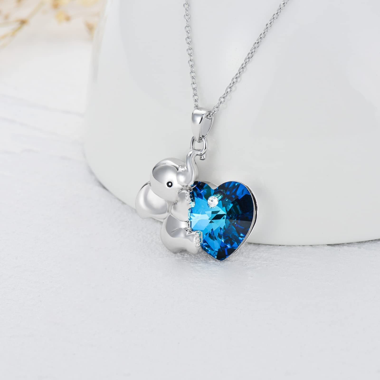 Flpruy Phoenix Necklace 925 Sterling Silver Nirvana of Phoenix Pendant Firebird Crystal Necklace Phoenix Jewelry Gift for Women