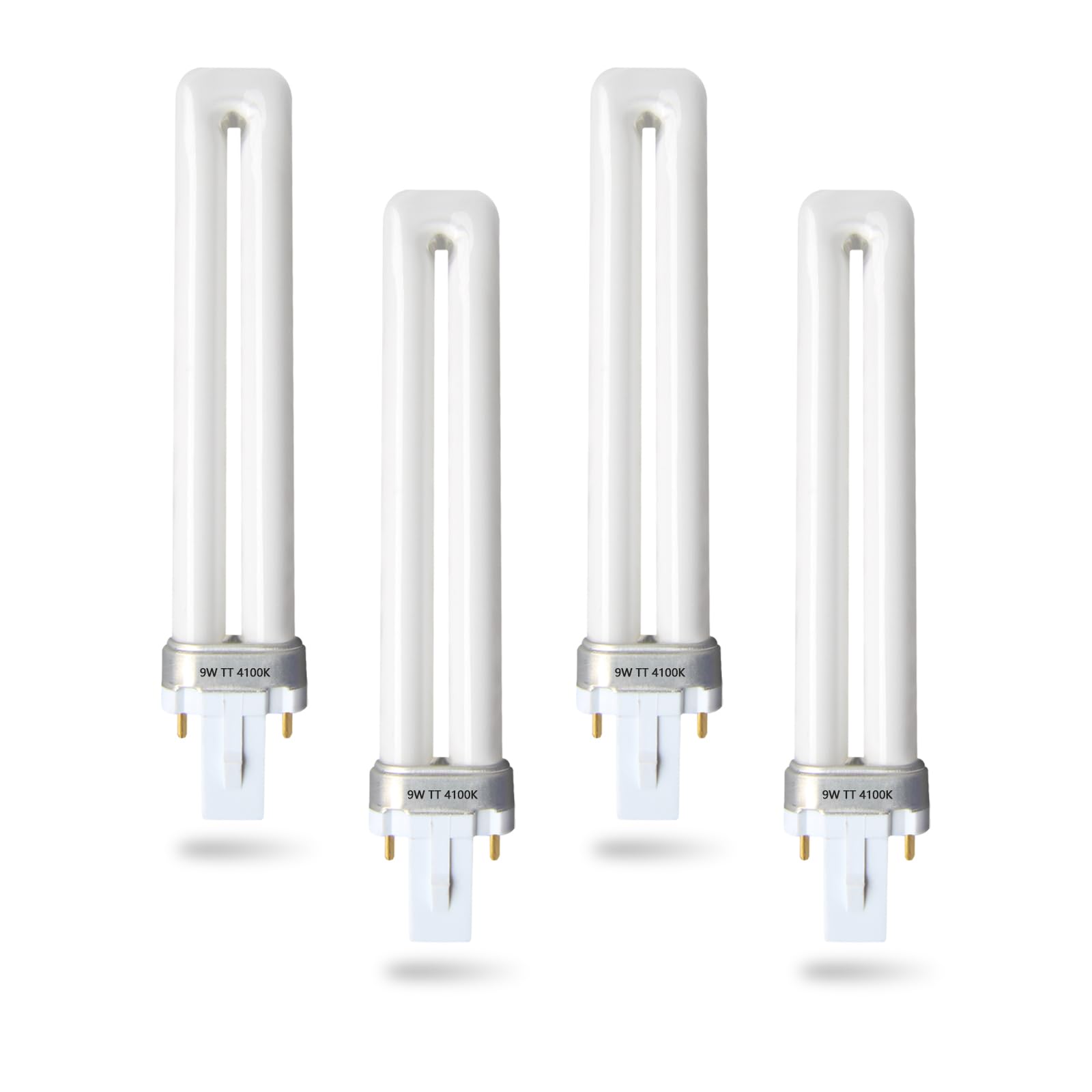 PL9/SP41K 2 Pin 9W Fluorescent Single Tube,Replacement Bulb for Sylvania 21273,Sunlite 60060,Feit Electric,Philips 148700,TCP 32009,G23 Base,4100K Cool White(4Pack)
