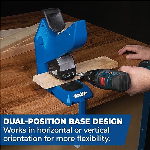Kreg KPHJ720 Pocket-Hole Jig 720 - Durable Kreg Pocket-Hole Jig - Easy Clamping & Adjusting - For Materials 1/2" to 1 1/2" Thick