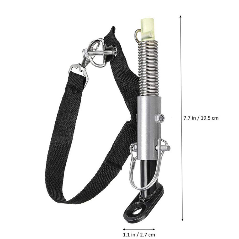 GFULLOV Bicycle Trailer Coupler Iron Bike Trailer Connector Sturdy Cycling Trailer Hitch Adapter Attachment for Towbar Baby Pet Stroller