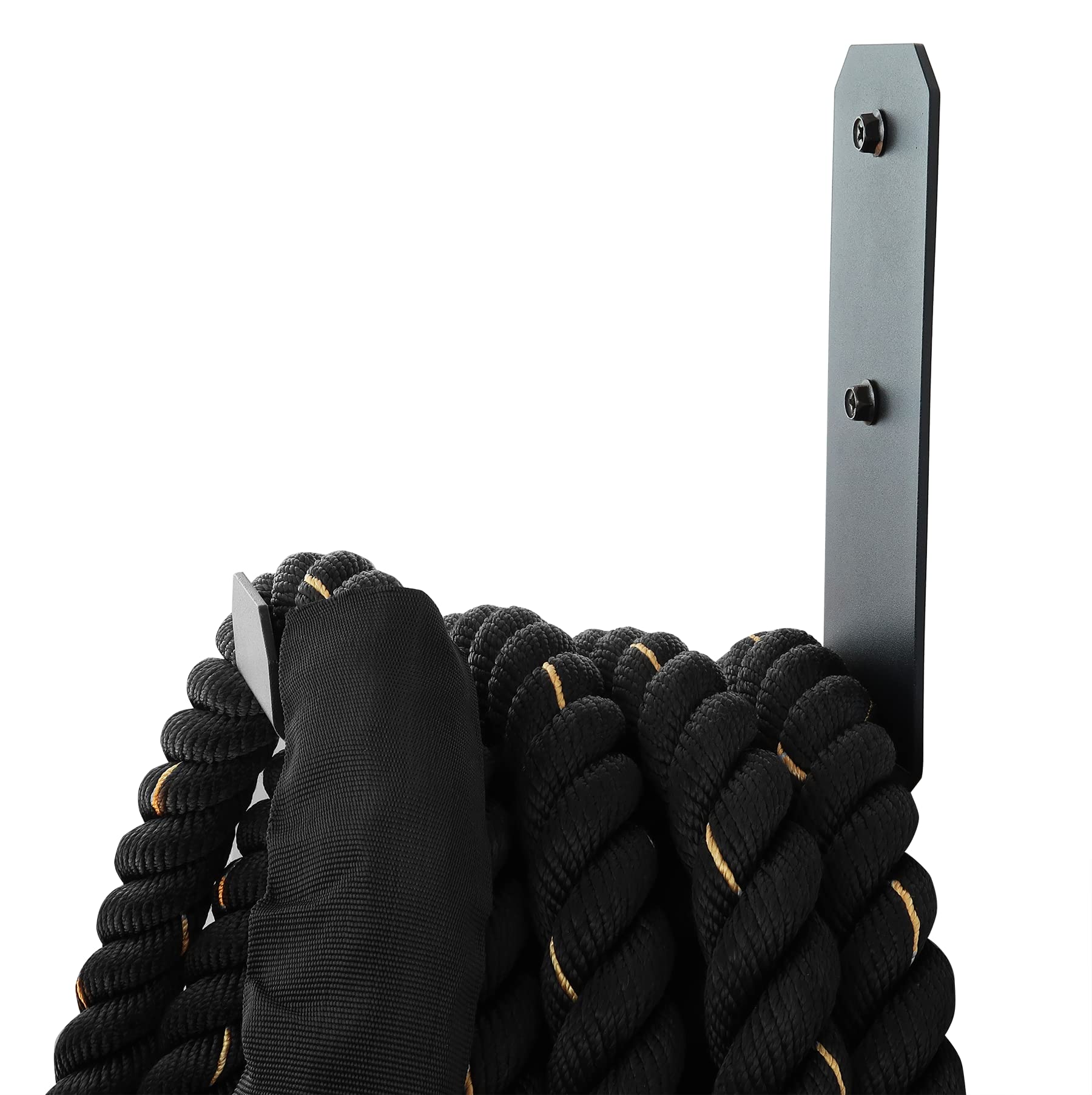 Hemacudy Exercise Rope Storage Hook, Battle Rope Storage Hanger Wall Mount Rope Storage Rack for Exercise Rope Battle Rope in Home Gym or Commercial Gym