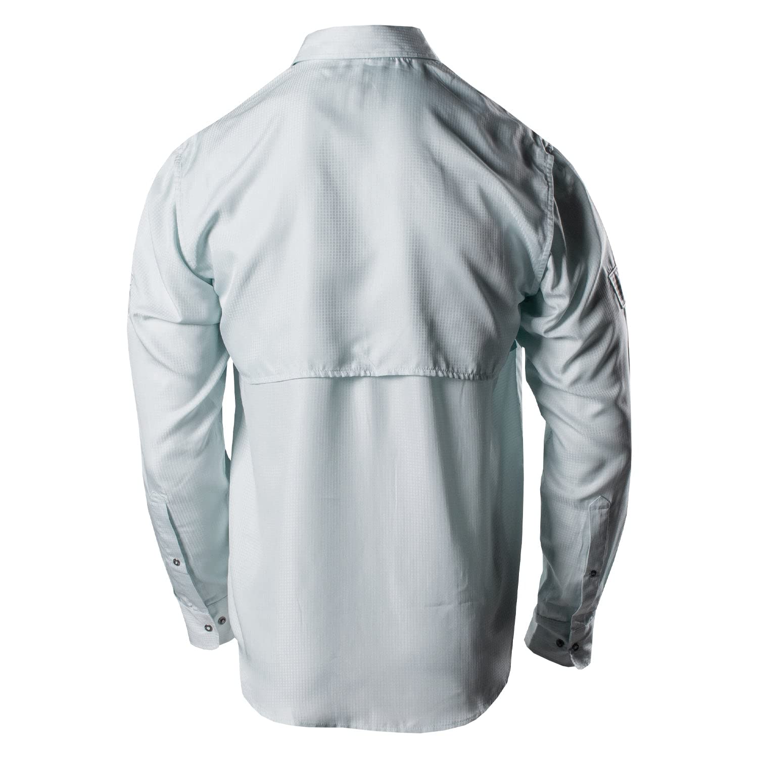 Grunt Style Fishing Shirt Long Sleeve Button Down (Black, Medium)