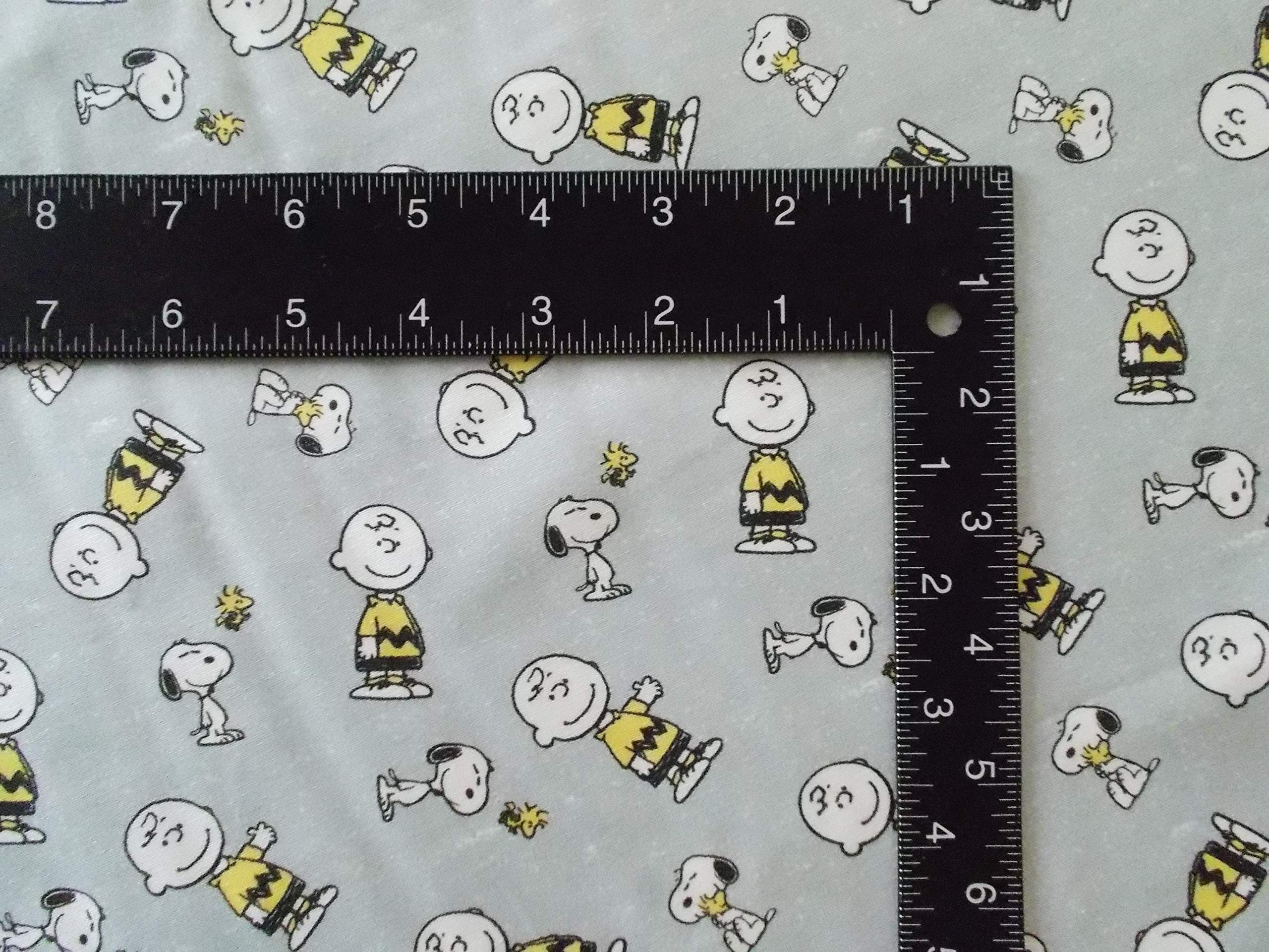 Peanuts Snoopy and Charlie Brown Fabric by The Yard by Springs Creative 100% Cotton