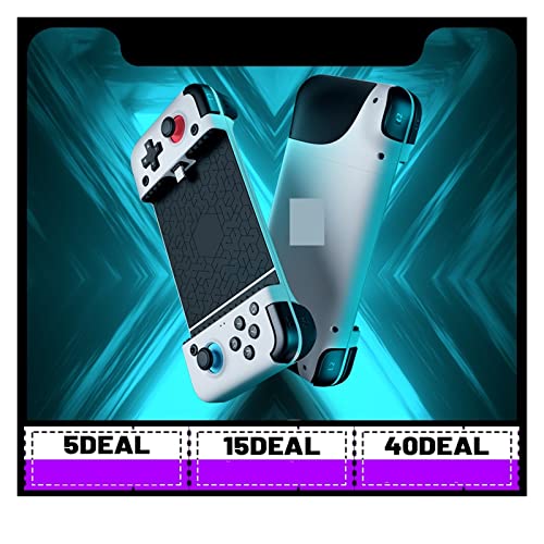 KLEEME Game Controller Mobile Phone Gamepad Game Controller Joystick Compatible with Cloud Gaming Xbox Game Pass Stadia XCloud Vortex