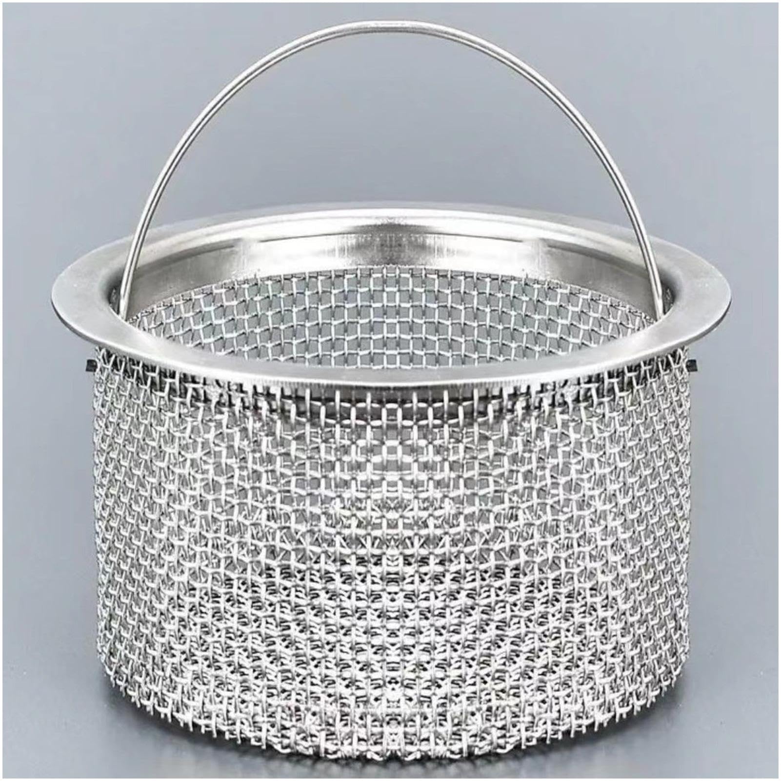 Kitchen Sink Strainer - Sink Strainer Plug | Stainless Steel Drain Filter, Anti-Clog Sink Strainer, Kitchen Sink Drain Protectors, Bathtub Drain Filter Hair Catcher for Bathroom, Kitchen Sinks