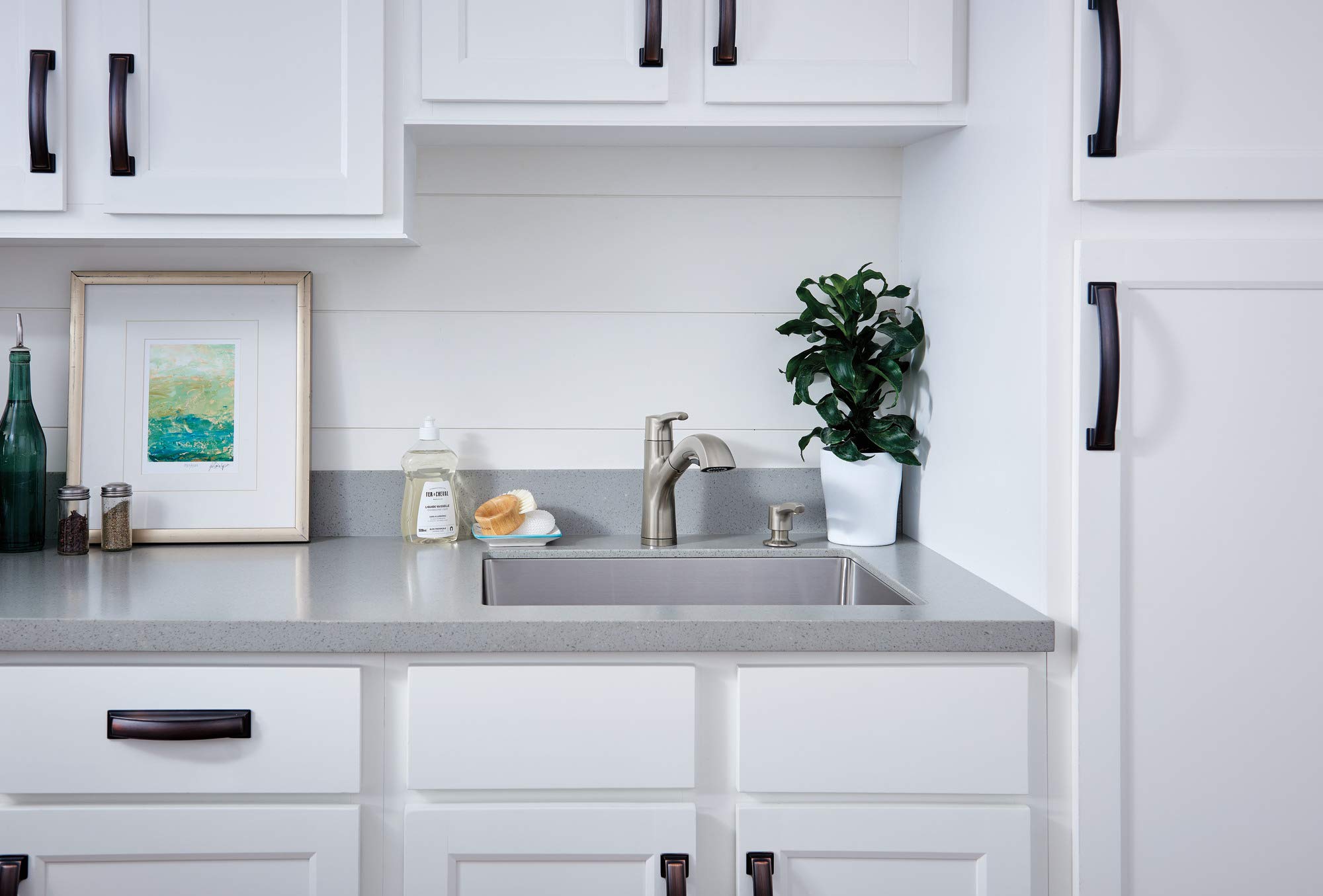 Peerless P6935LF-SS Parkwood Single Handle Pullout Kitchen Faucet Pull-Out, Stainless