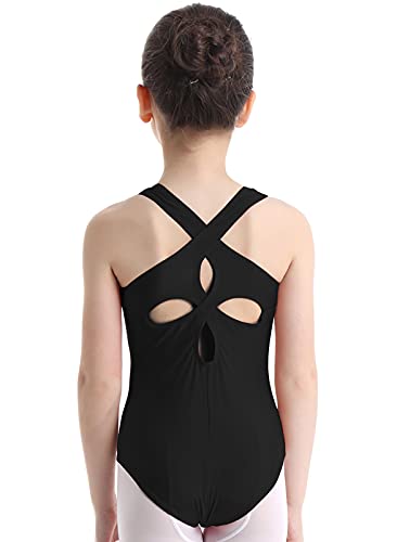 Happy Cherry Girls Gymnastics Leotard Sparkle Gradient Leotards for Kids