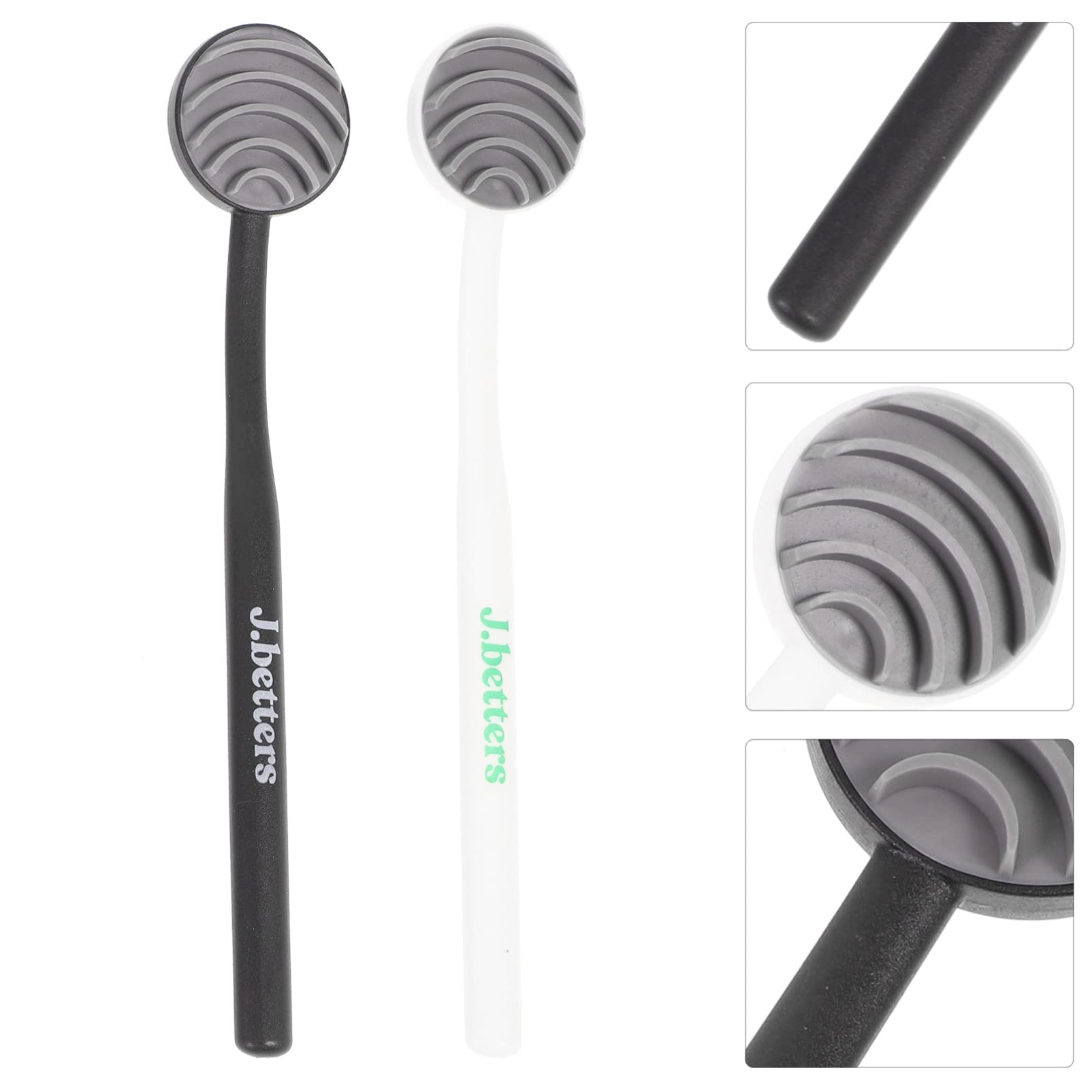 Multipurpose Tool Tools Tools Tools Tongue Brush 2pcs Tongue Scraper Portable Tongue Cleaners Ultra- Soft Tongue Scrap Cleaning Tools Help Fight Bad Breath Multitools