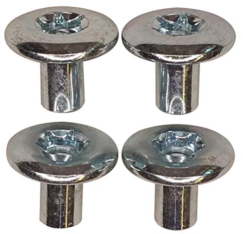 JQuad 5/16" Torx Barrel - Trailer Hardware Nuts (4 Pack)