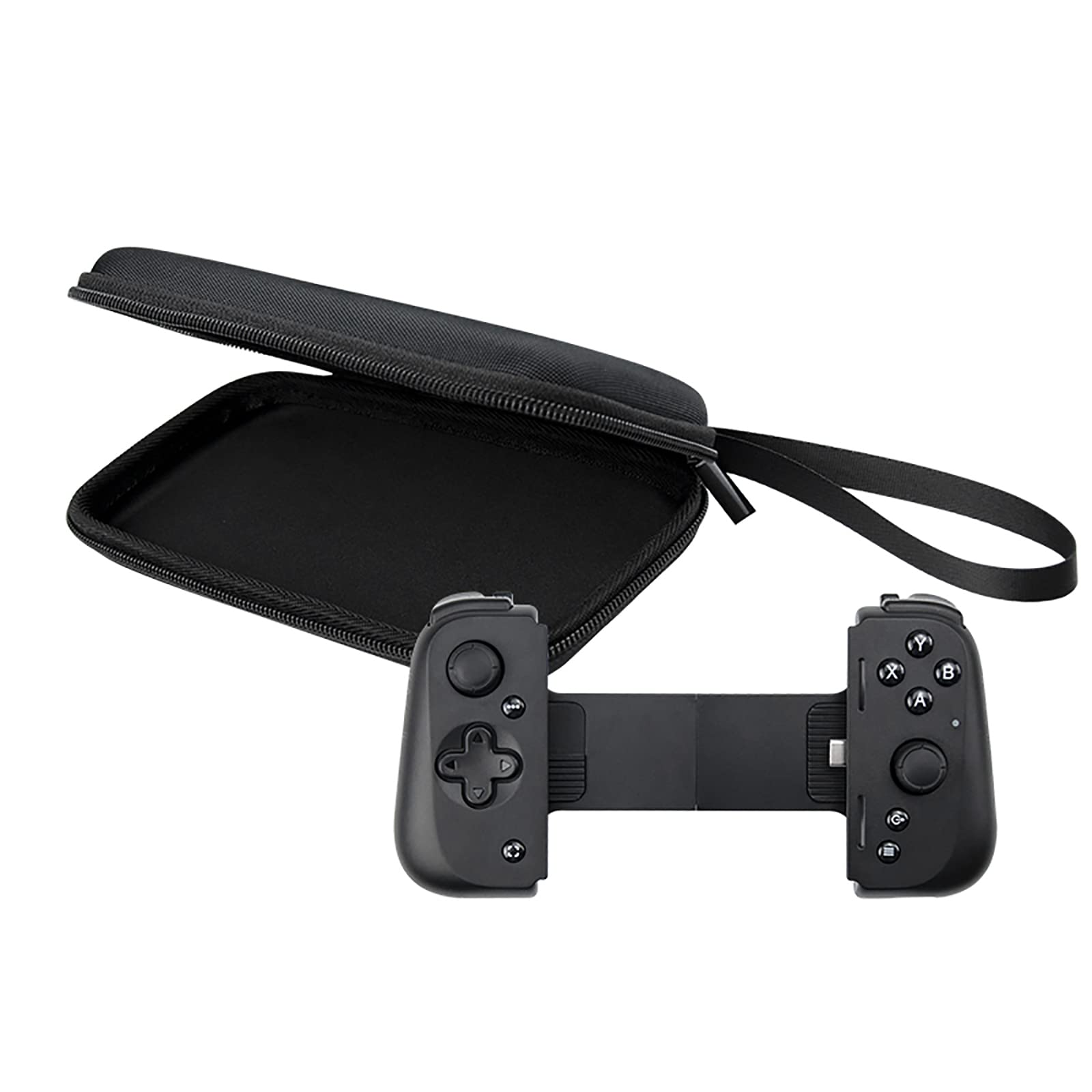 Hard Carrying Case Replacement for Razer Kishi V2, EVA Travel Storage Box Compatible with Razer Kishi V2 Mobile Gaming Controller for Android or iOS Smartphones, Black