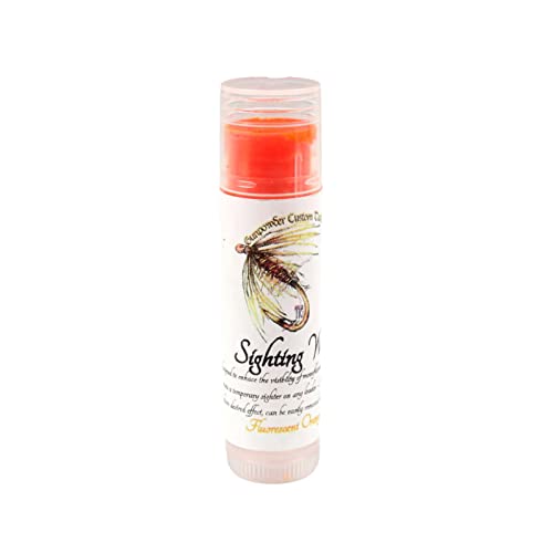 Hareline Gunpowder Custom Tackle Sighter Leader Wax- Flo. Orange