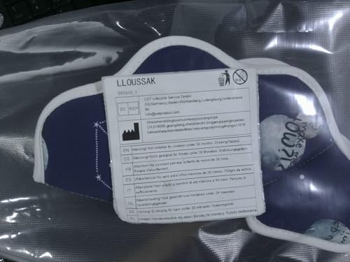 TIESOME Small Cat Cone Collars, Adjustable Kitten Recovery Cone Collar After Surgery Fasteners Collars for Small Cats Protective Cat Recovery E-Collar, 6.3-9inch Neck Diameter(S Size, Constellation)