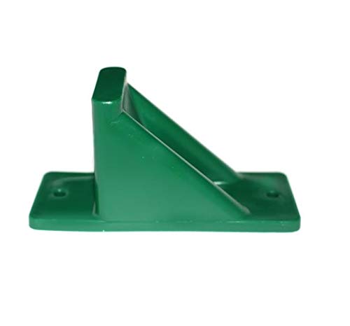 JSP Manufacturing Green Plastic Mini Roof Snow Ice Guard - Multi-Quantity Pack | Prevents Sliding Snow Stops Buildup (50)