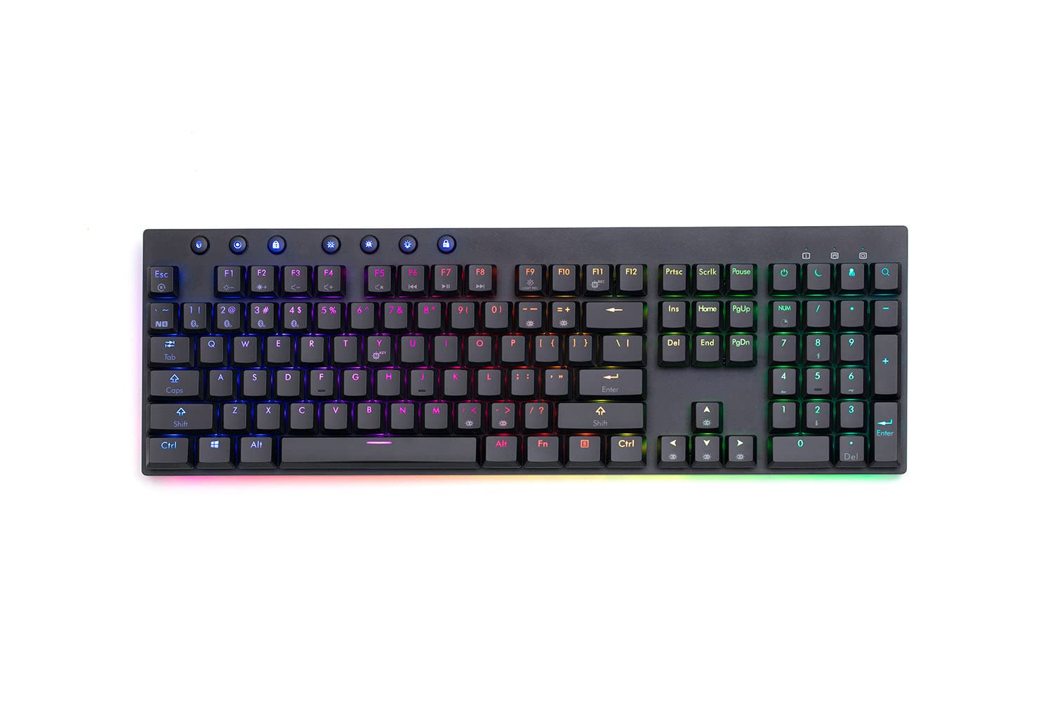 Hexgears Venture β Low-Profile Bluetooth Mechanical Keyboard Grey/Choc Brown