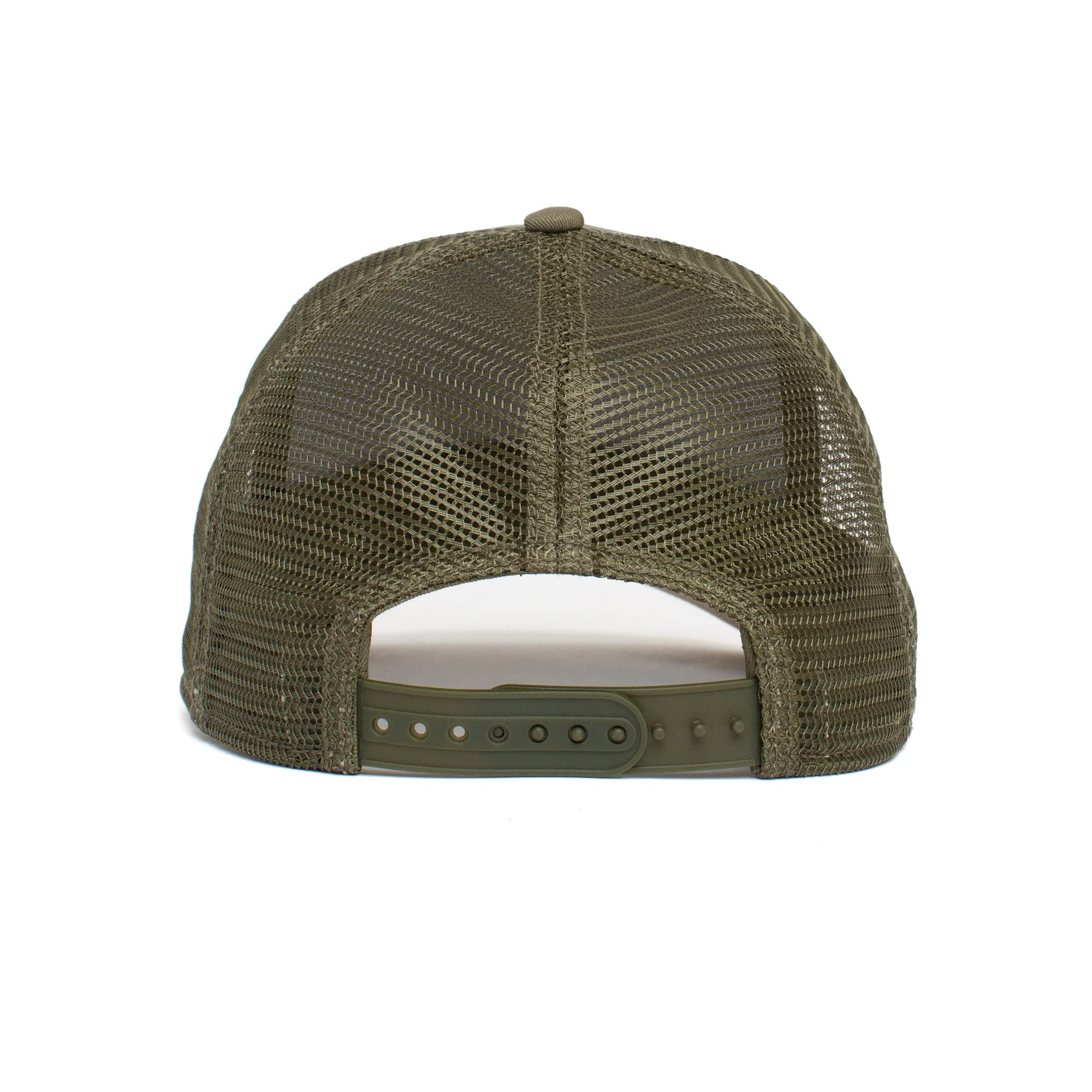 Goorin Bros. The Farm Unisex Baseball Trucker Hat, Olive (Spot), One Size