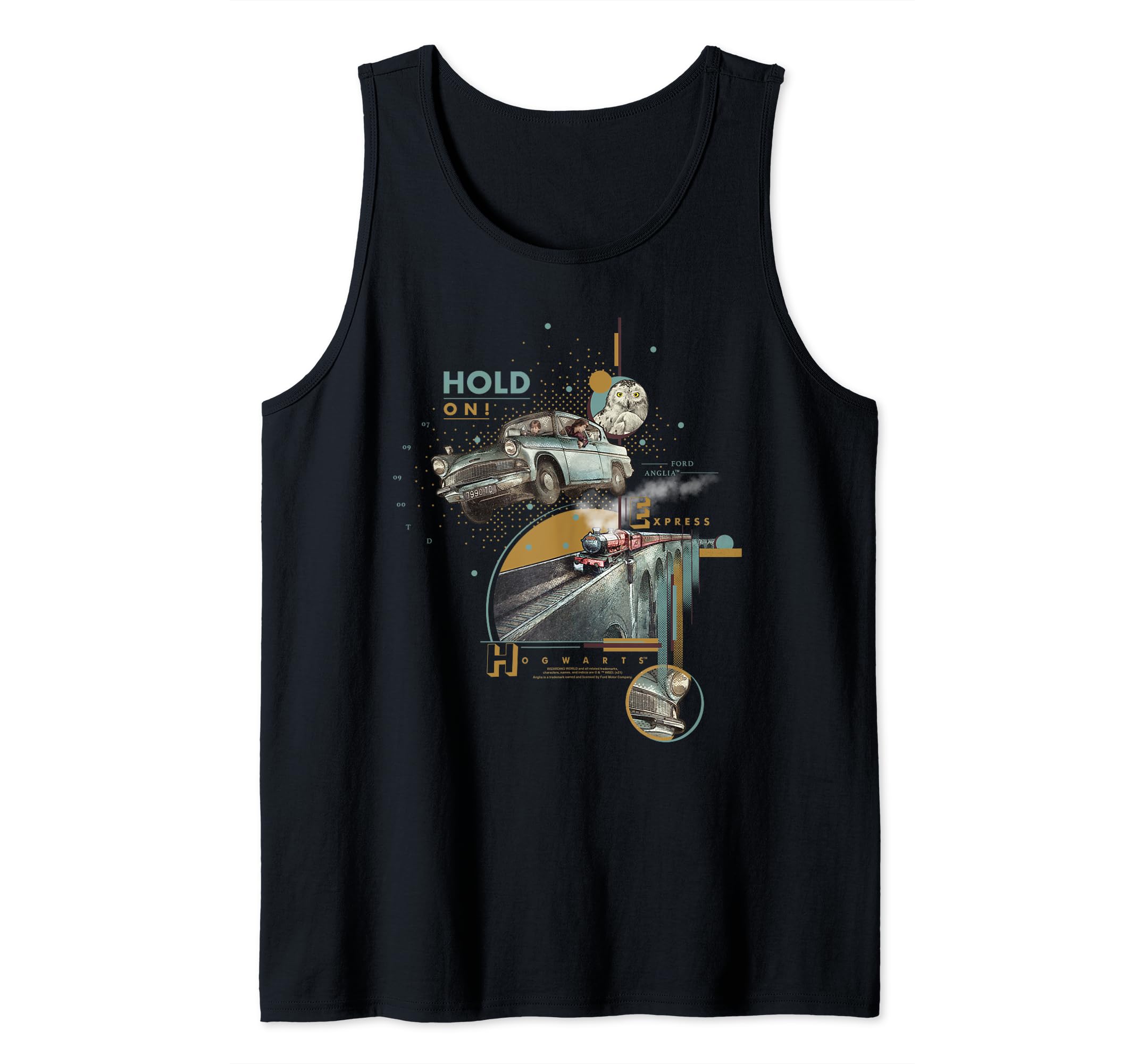 Harry Potter Weasley's Flying Ford Anglia Tank Top