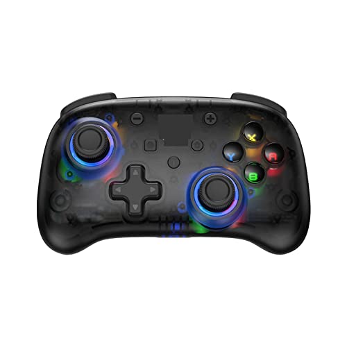 KONSEV Game Controller Game T4 Pro Bluetooth Game Controller 2.4G Wireless Gamepad Compatible with Nintendo Switch Apple Arcade MFi Games Compatible with Android Phone Game Accessories