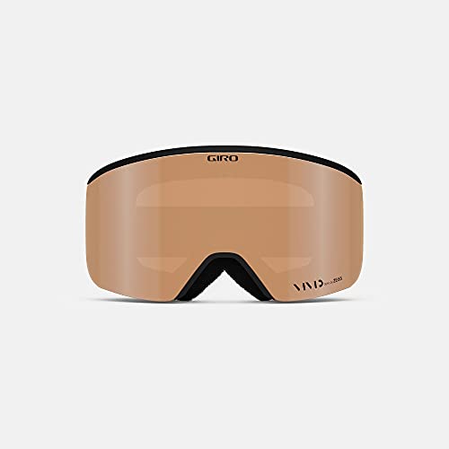 Giro Ella Asian Fit Ski Goggles - Snowboard Goggles for Women - Black Clash Strap with Vivid Copper/Vivid Infrared Lenses