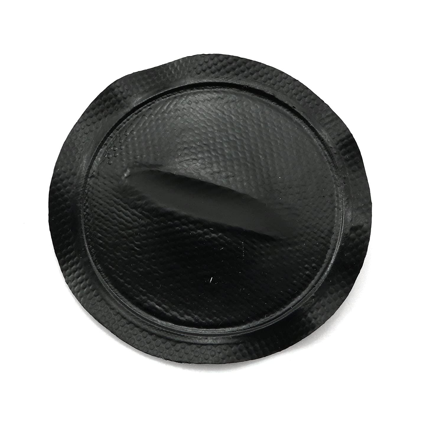 heyous 2pcs D-Ring Pad PVC Patches PVC Patch with Stainless Steel D-Ring for Dinghy Kayak Surfboard Paddle Board, Black