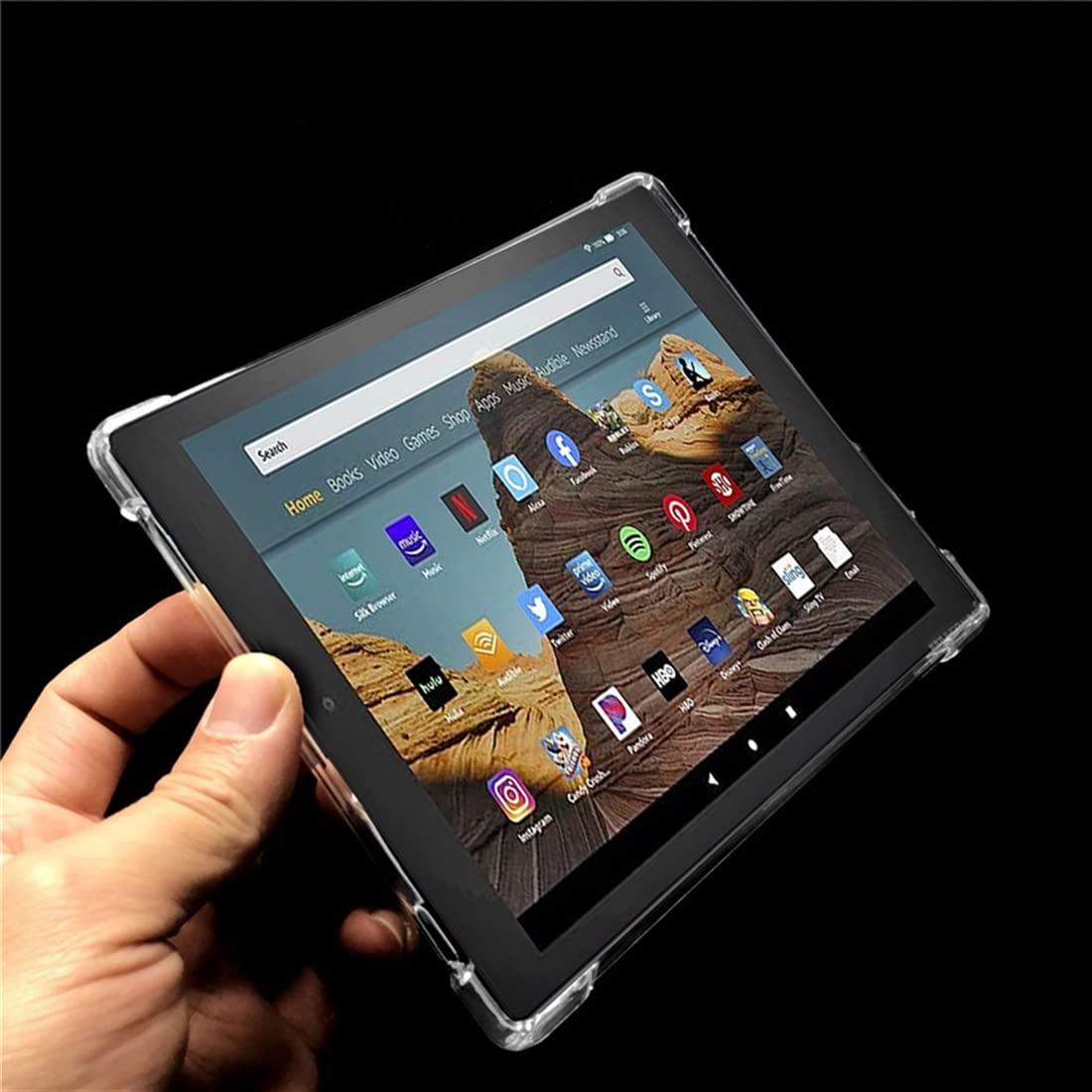 Zcooooool Case for Amazon Fire HD 10 Tablet 10.1" (7th / 9th Generation, 2017/2019 Release) Reinforced Corners Fire HD 10 Cover