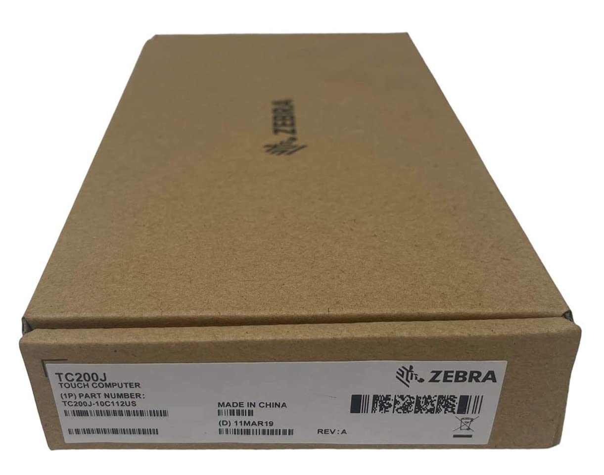Zebra TC20 Mobile Computer with Wi-Fi, Bluetooth, Barcode Scanner, Camera, Android 7.0 (TC200J-10C112US)