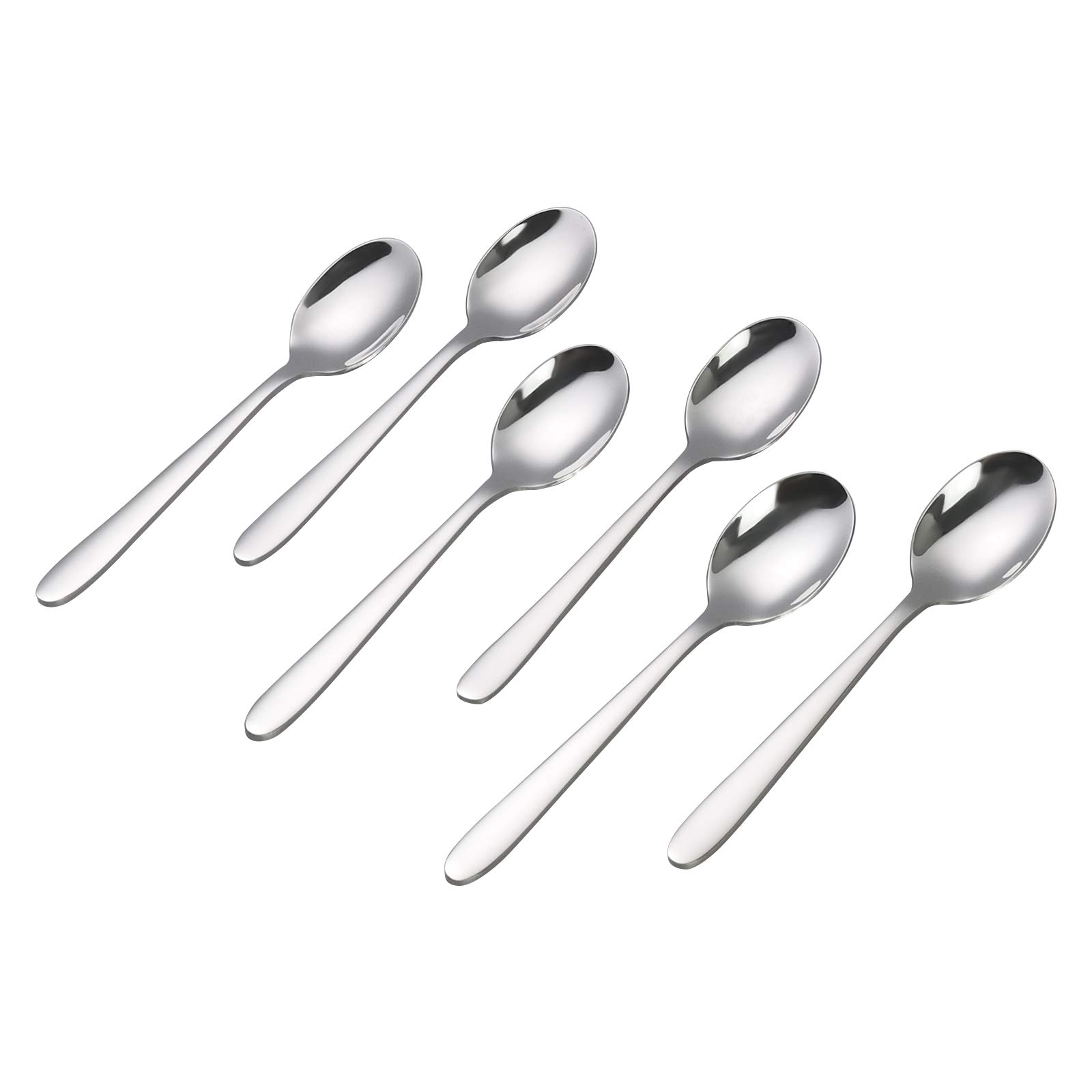 Zerdyne 12-Piece Stainless Steel Teaspoon, Small Spoon