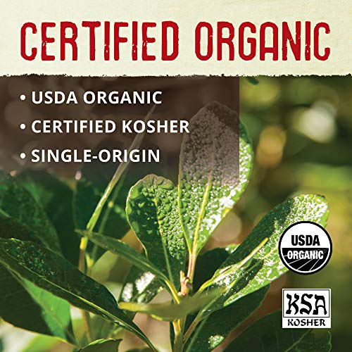 ECOTEAS Organic Unsmoked Yerba Mate Tea Bags - 24 Count, 1.7 Oz - Organic Detox Tea - Hi Caf Tea - Clean Yerba Mate Energy Burst - Ecoteas Yerba Mate